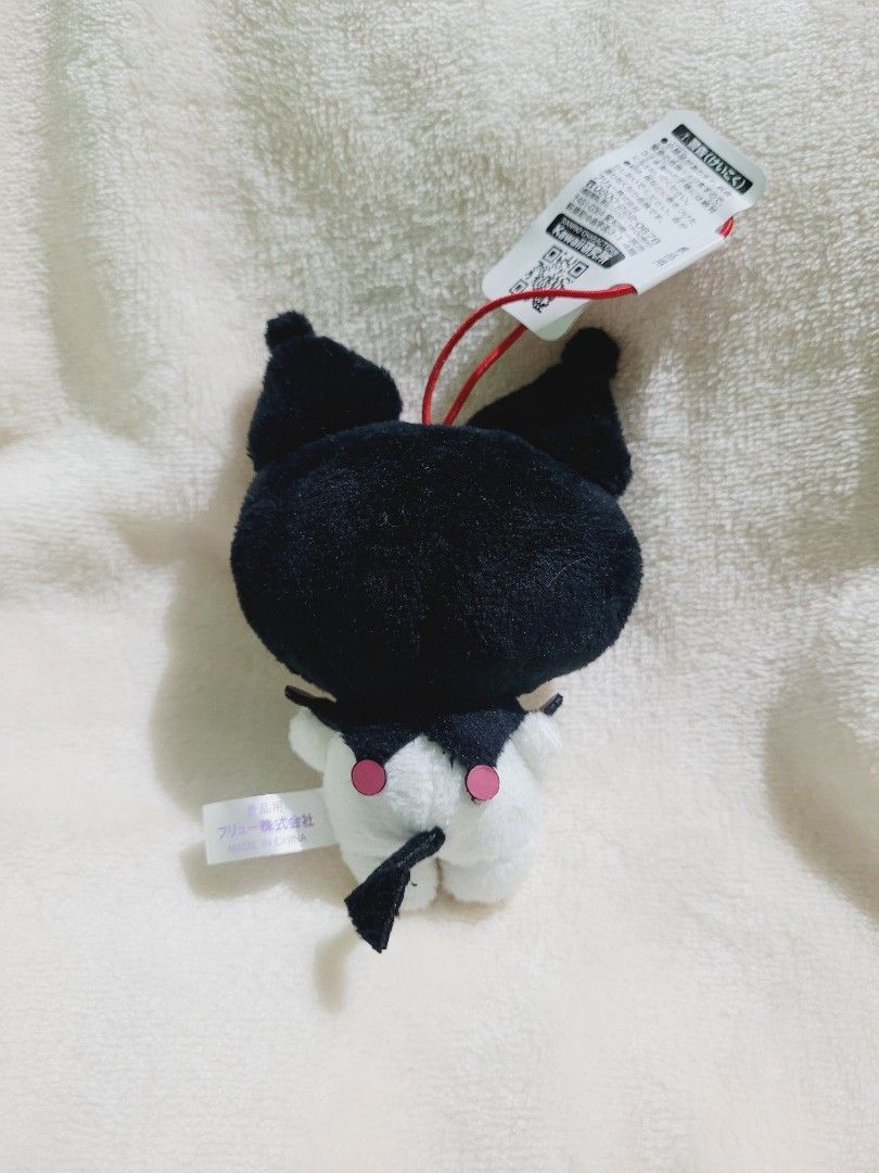 Kuromi Red Plush Charm (Sanrio), Hobbies & Toys, Toys & Games on Carousell