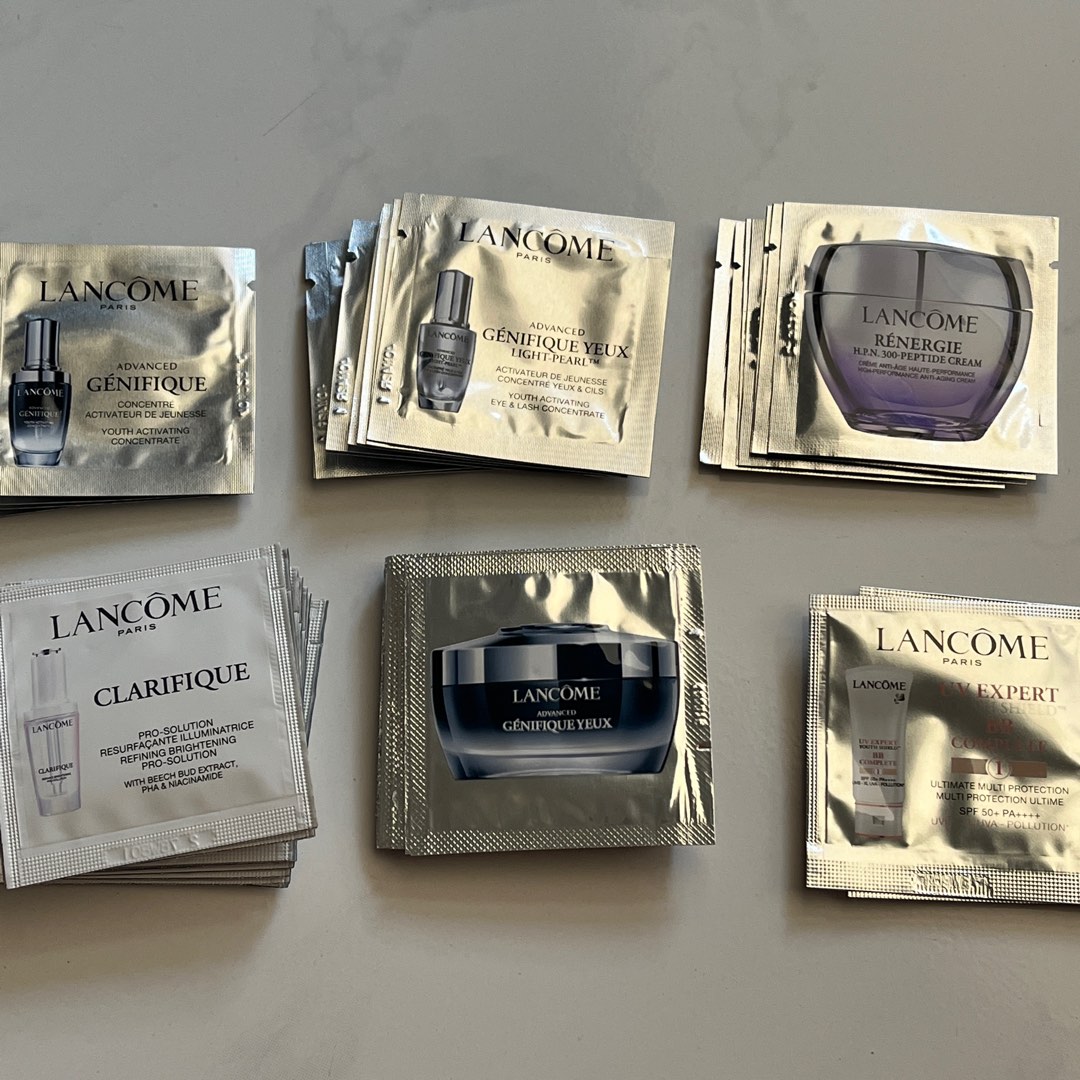 Lancome Travel Size / Assorted 1ml Samples - Advanced Genifique, Renergie, Clarifique, Beauty ...