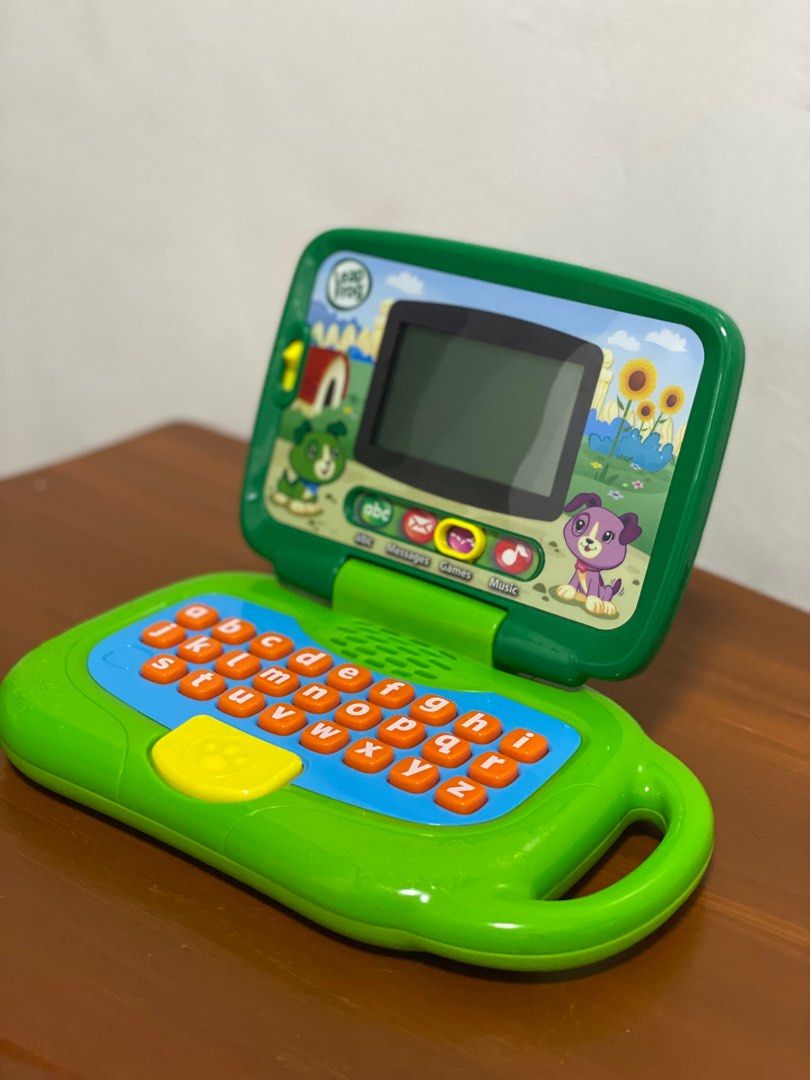 Leap Frog Alphabet Laptop Toy, Hobbies & Toys, Toys & Games on Carousell