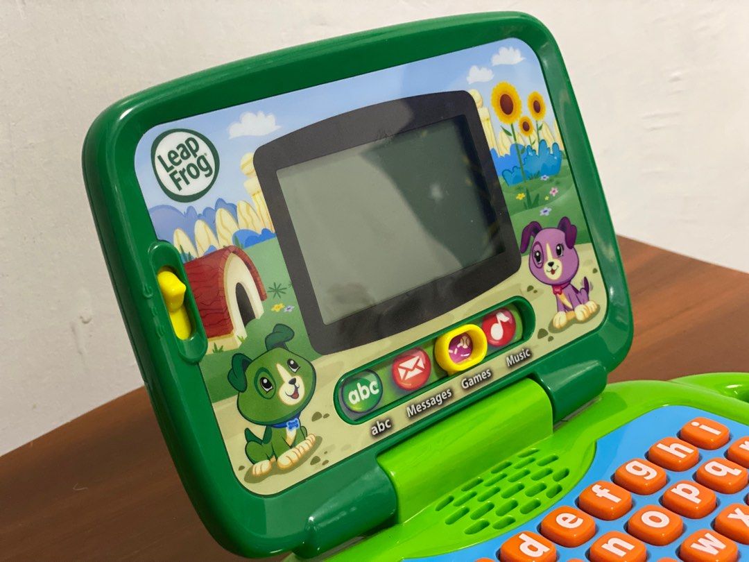 Leap Frog Alphabet Laptop Toy, Hobbies & Toys, Toys & Games on Carousell