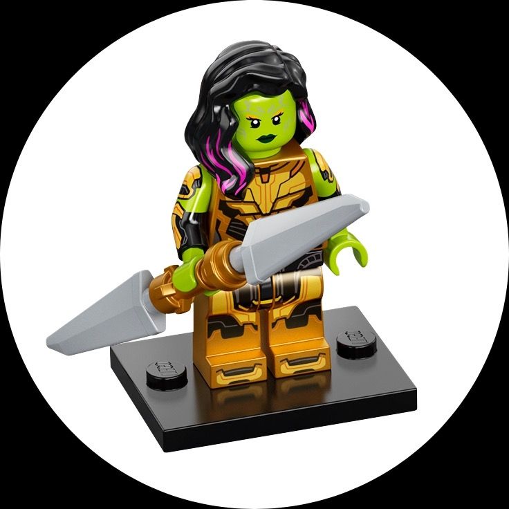 LEGO Marvel Gamora (COLMAR12) Collectible Minifigure Series 71031 ...