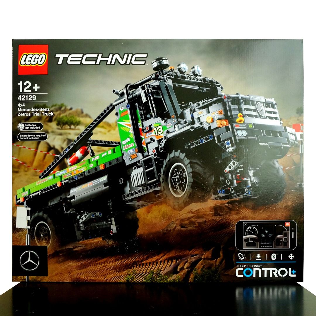 LEGO Technic 4x4 Mercedes-Benz Zetros Trial Truck 42129, Hobbies & Toys ...