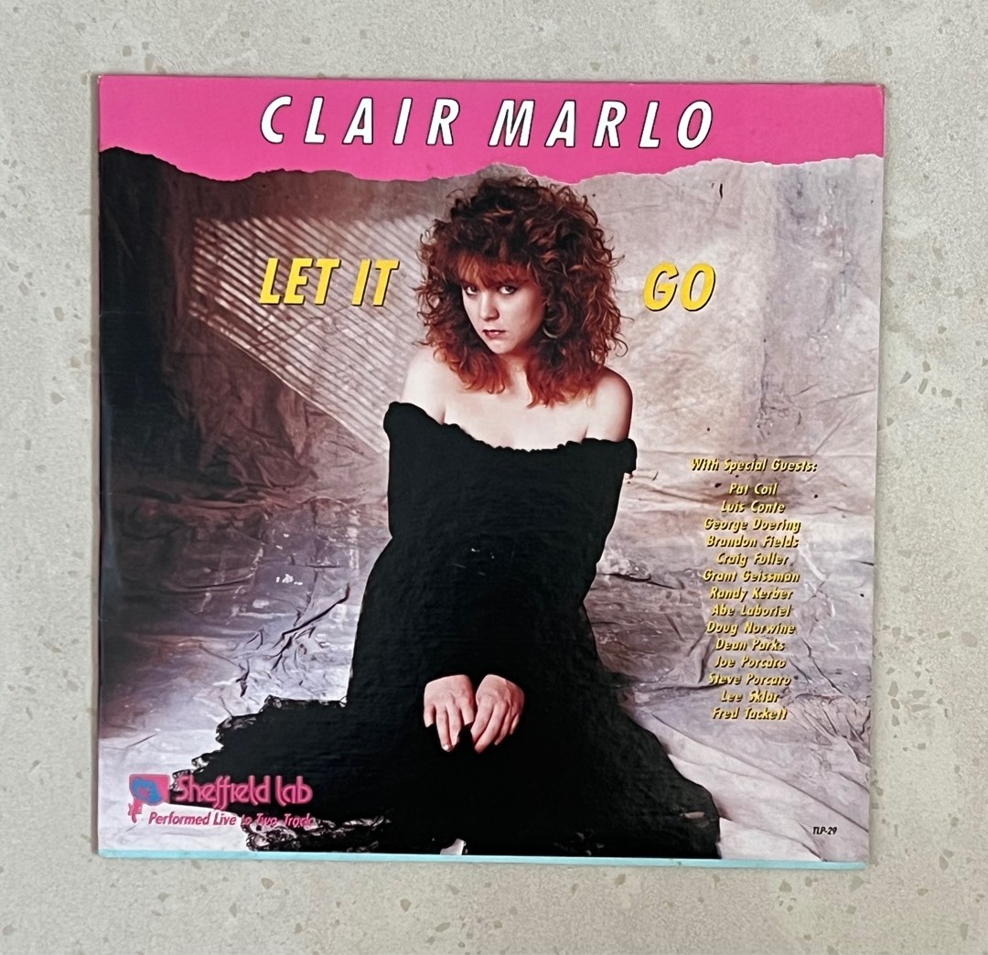 Let It Go - Clair Marlo, Hobbies & Toys, Music & Media, Vinyls on Carousell