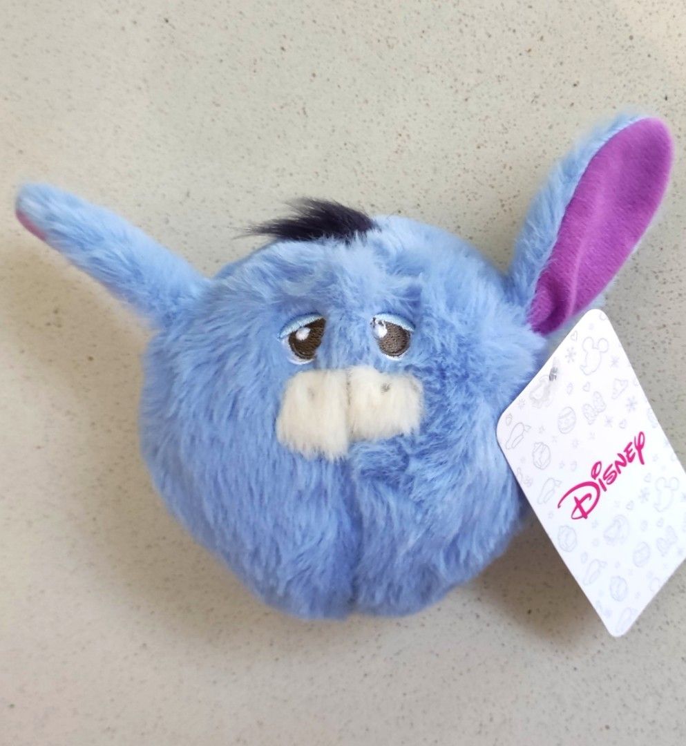 Licensed Disney Eeyore Puff Fluff Ball Head from Timezone Winnie Pooh ...