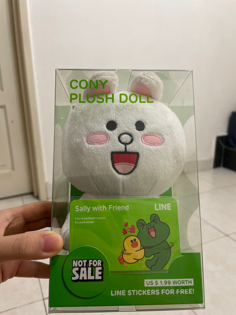 LINE CONY Plushie, Hobbies & Toys, Toys & Games on Carousell