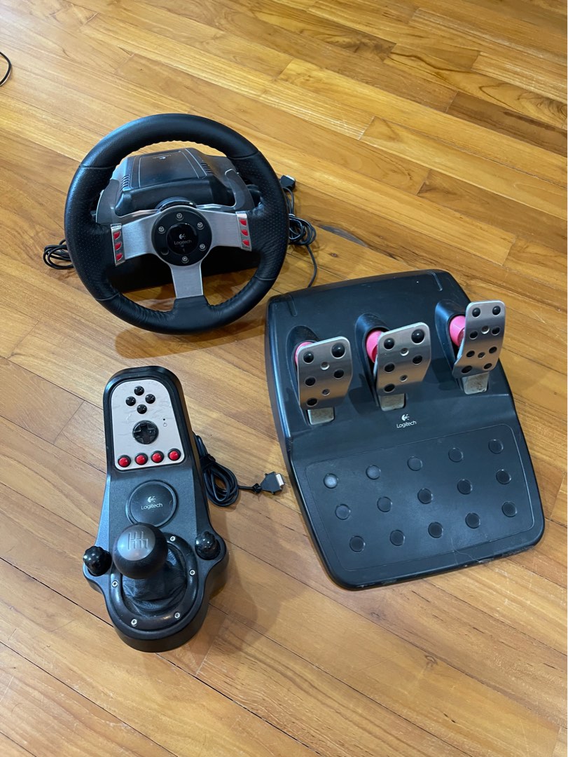Logitech G27 Racing Simulator, Video Gaming, Gaming Accessories ...