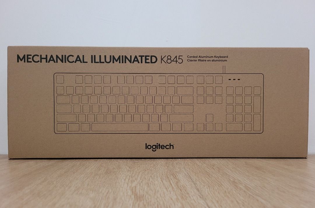 Logitech K845 Mechanical Backlit Aluminium Keyboard - Brown Switch ...