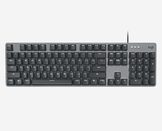 Logitech K845 Mechanical Backlit Aluminium Keyboard - Brown Switch ...