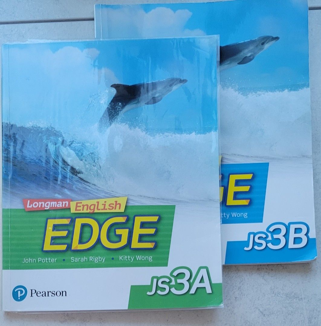 Longman English EDGE JS3A/B,Pearson,2022, 興趣及遊戲, 書本 & 文具, 教科書 - Carousell