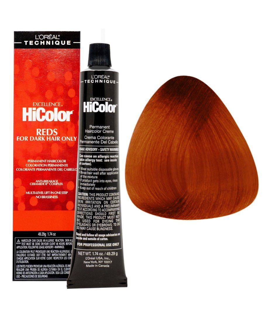 Loreal hicolor sizzling copper, Beauty & Personal Care, Hair on Carousell