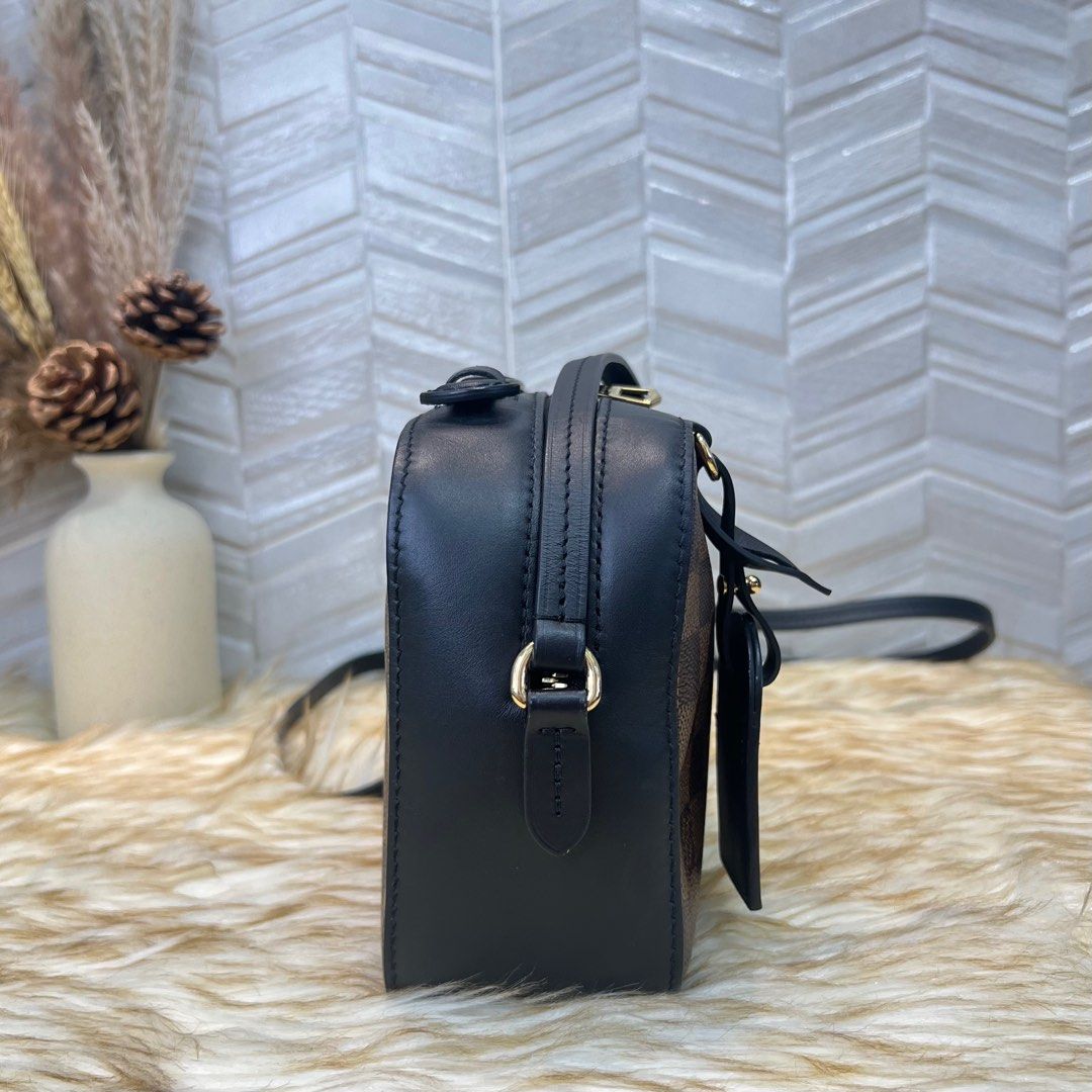 Louis Vuitton Santa Monica in Noir Damier Ebene Crossbody bag, Luxury ...