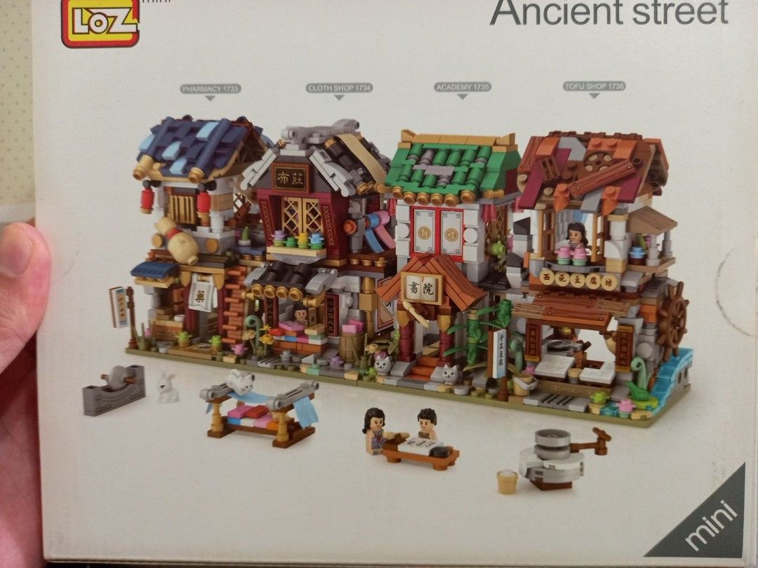 Loz Mini Ancient Street, Hobbies & Toys, Toys & Games on Carousell