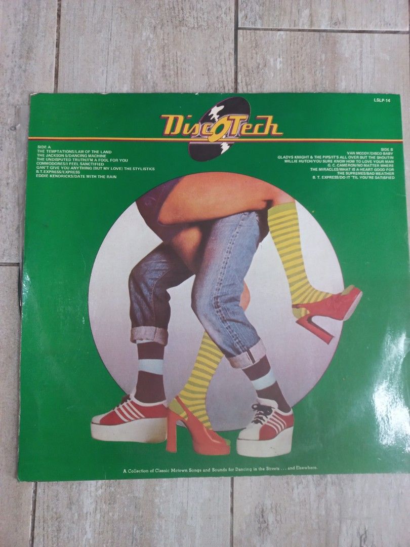 Lp Disco Tech, Hobbies & Toys, Music & Media, CDs & DVDs on Carousell