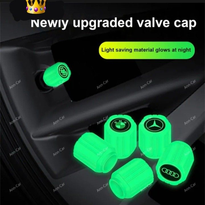 Luminous car tyre cap, Car Accessories, Accessories on Carousell