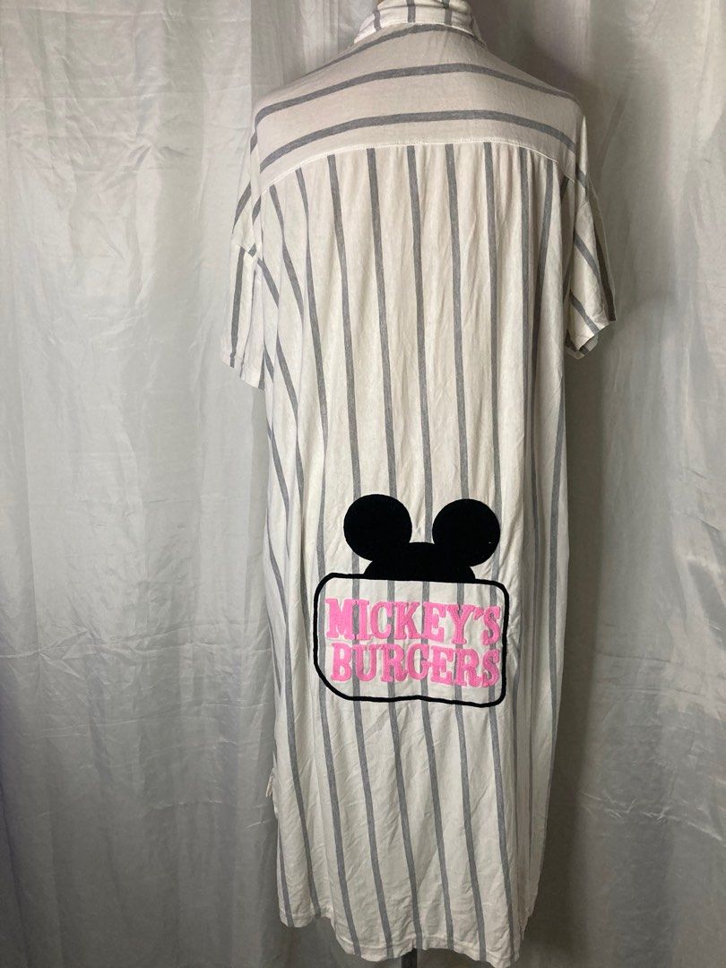 L-XL Mickey Pangtulog Pambahay Dress, Women's Fashion, Dresses & Sets ...