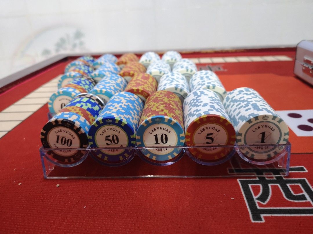 Mahjong chips, Hobbies & Toys, Toys & Games on Carousell