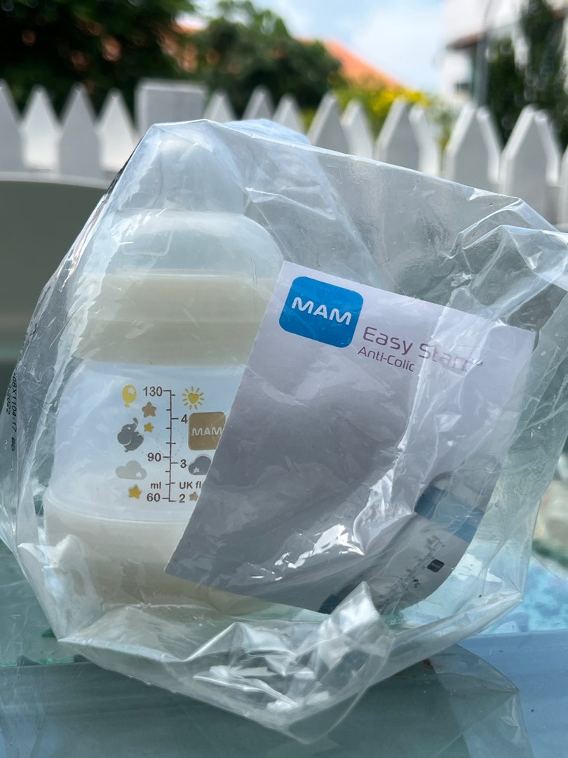 MAM milk bottle, Babies & Kids, Nursing & Feeding, Breastfeeding ...