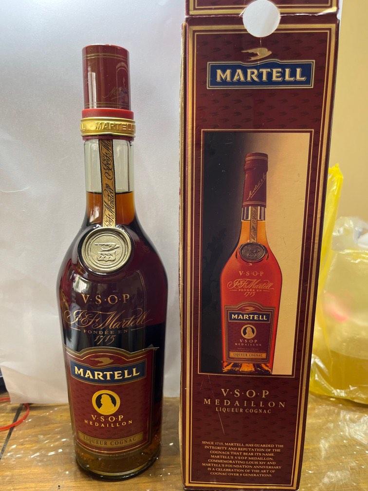 MARTELL VSOP MEDALLION COGNAC, Food & Drinks, Alcoholic Beverages on ...