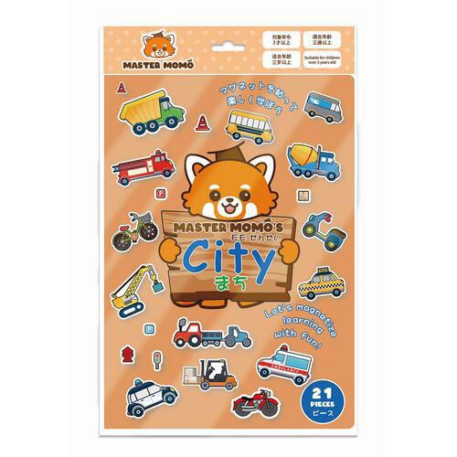Master Momo’s City Magnetic Board, Authentic Master Momo Learning ...