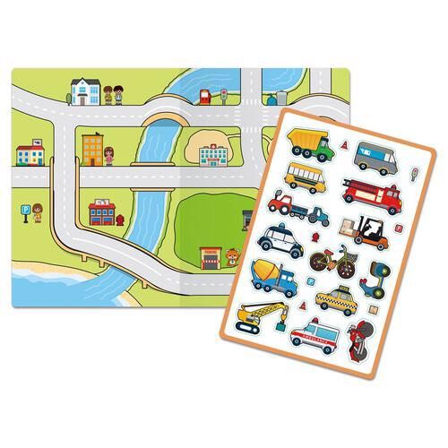 Master Momo’s City Magnetic Board, Authentic Master Momo Learning ...