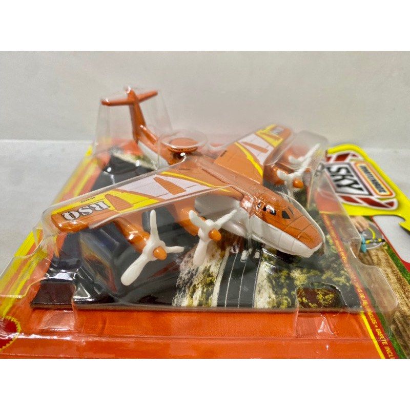 Matchbox SKY SENTRY Orange Sky Busters Unmanned Drone Aircraft 70 th 72 ...