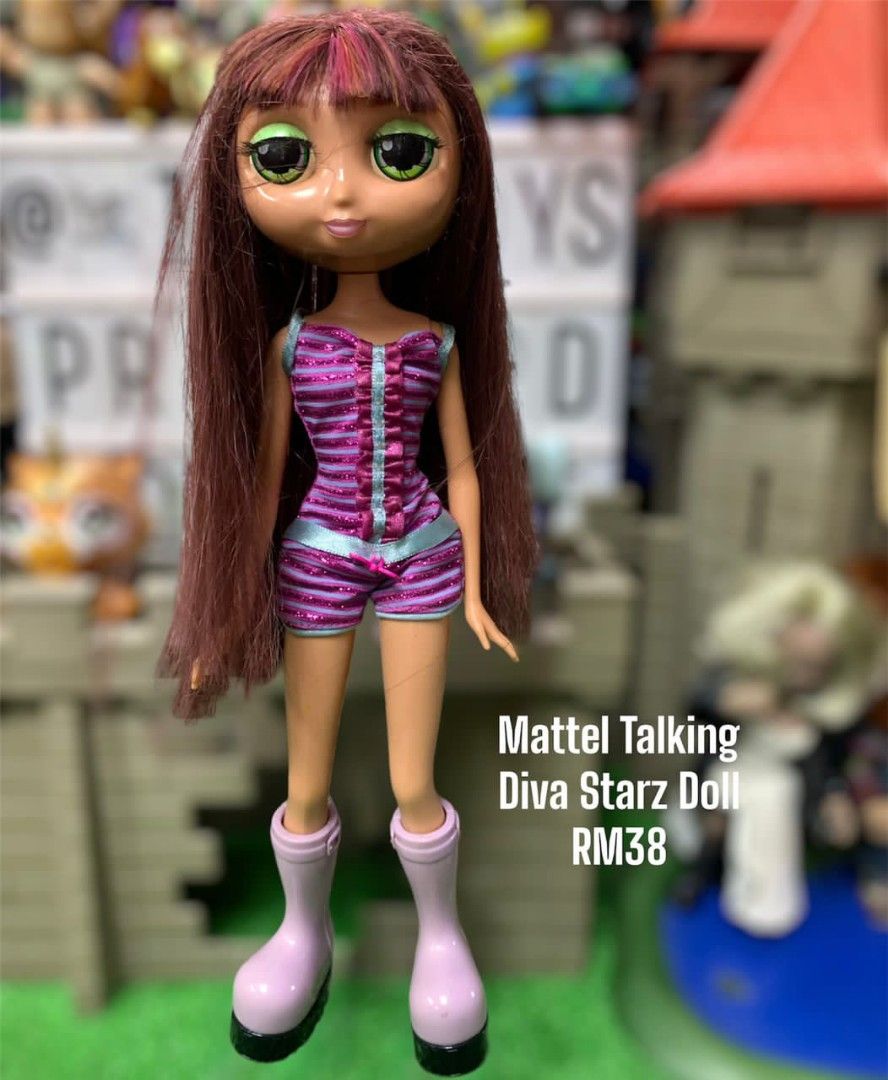 Mattel Talking Diva Starz Doll, Hobbies & Toys, Toys & Games on Carousell