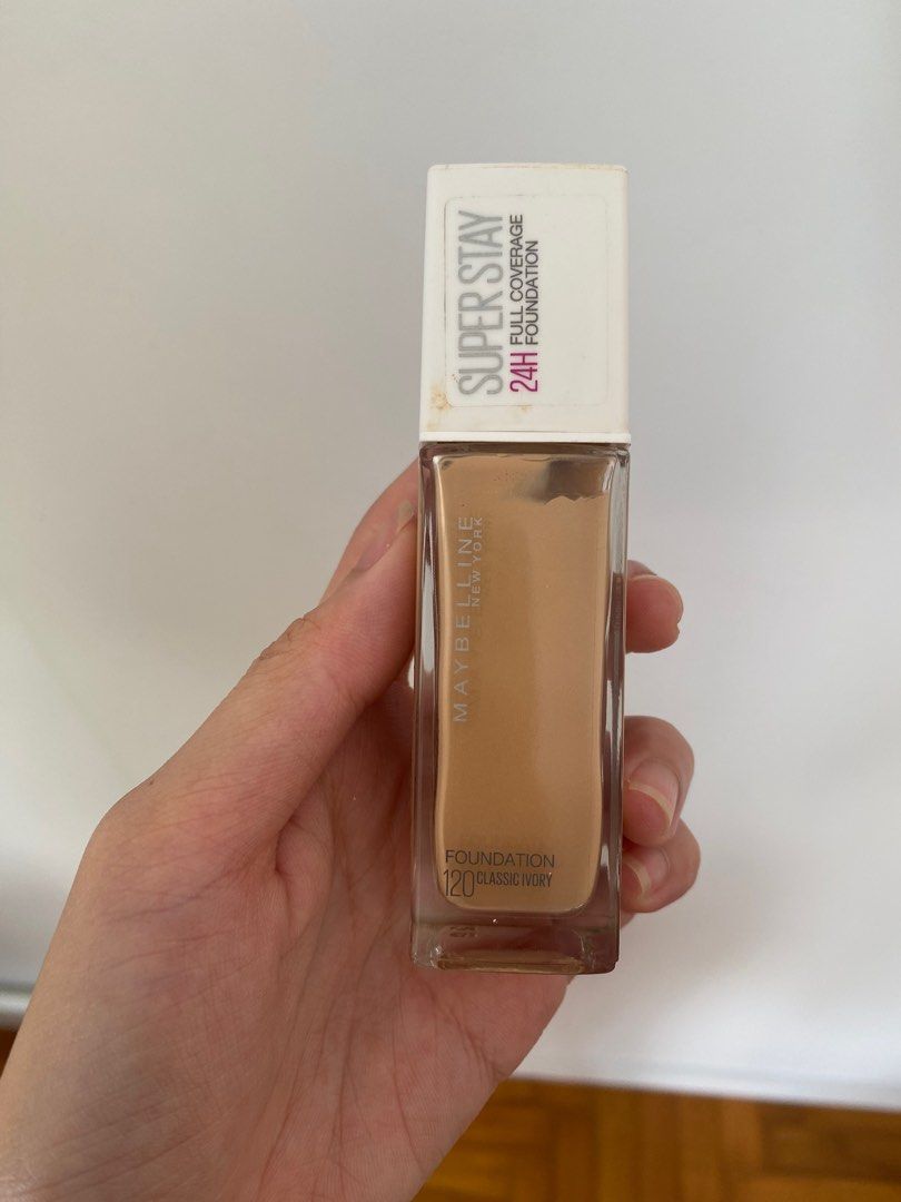 Maybelline Foundation shade 120 classic ivory, Beauty & Personal Care ...