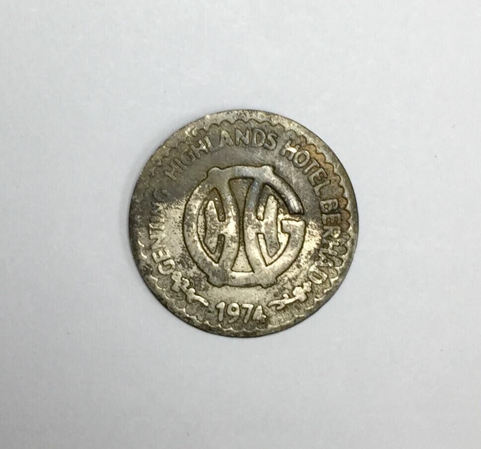 Mazuma MC908 Malaysia 1974 Genting Highlands 20 Sen Token VF, Hobbies & Toys, Collectibles ...