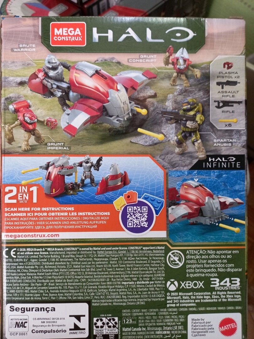 Mega Construx Halo Infinite Hijacked Ghost, Hobbies & Toys, Toys ...