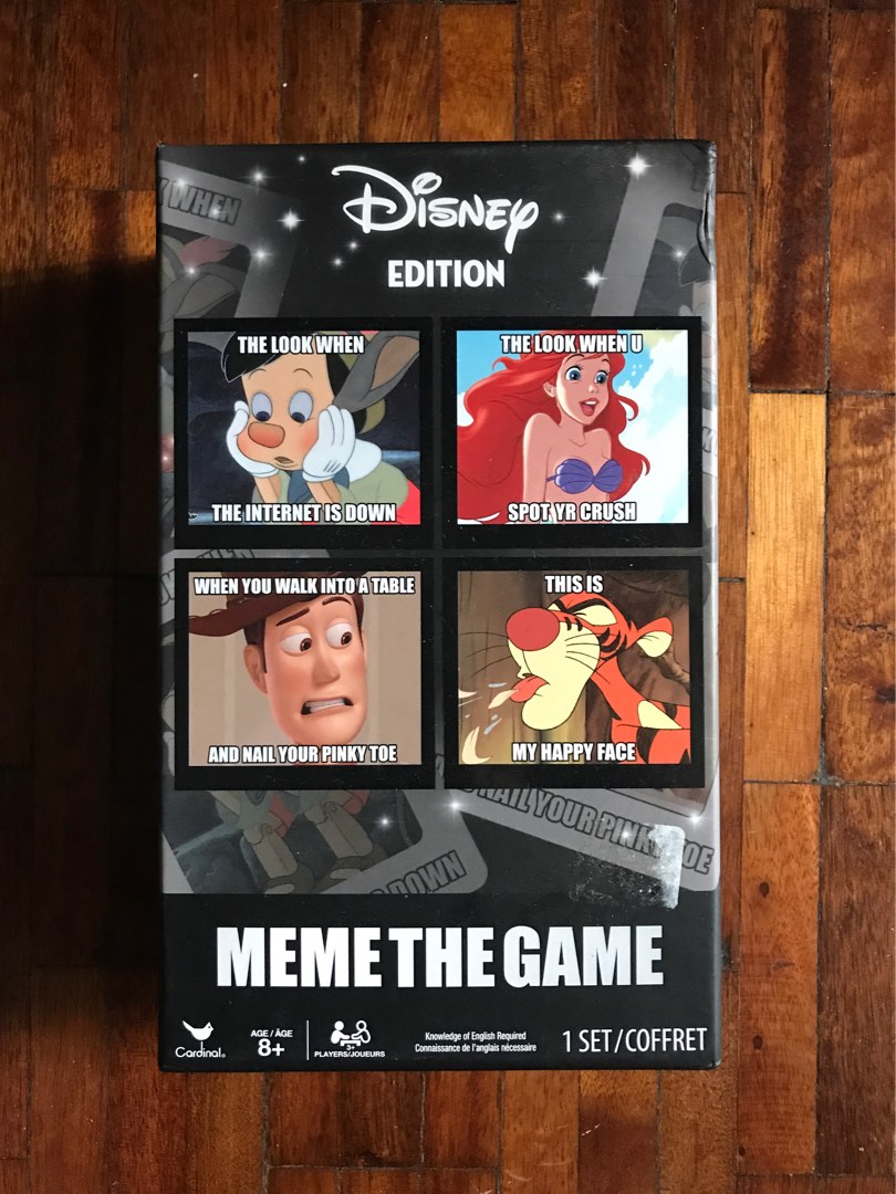 Meme the Game - Disney Edition on Carousell