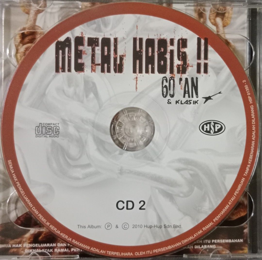 Metal Habis 60an & Klasik (2010), Hobbies & Toys, Music & Media, CDs ...