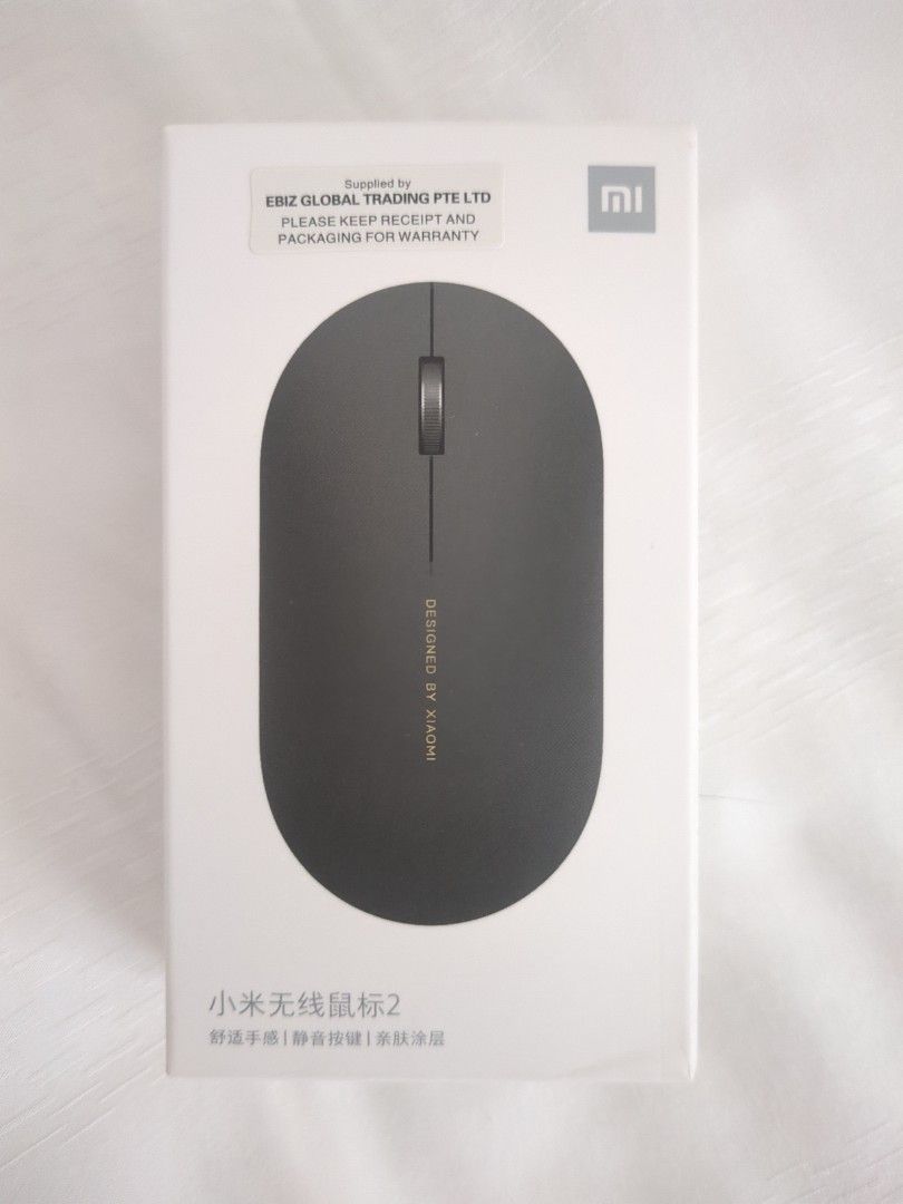 Mi Wireless Mouse lite 2 2.4ghz 1000dpi ergonomic optical portable ...