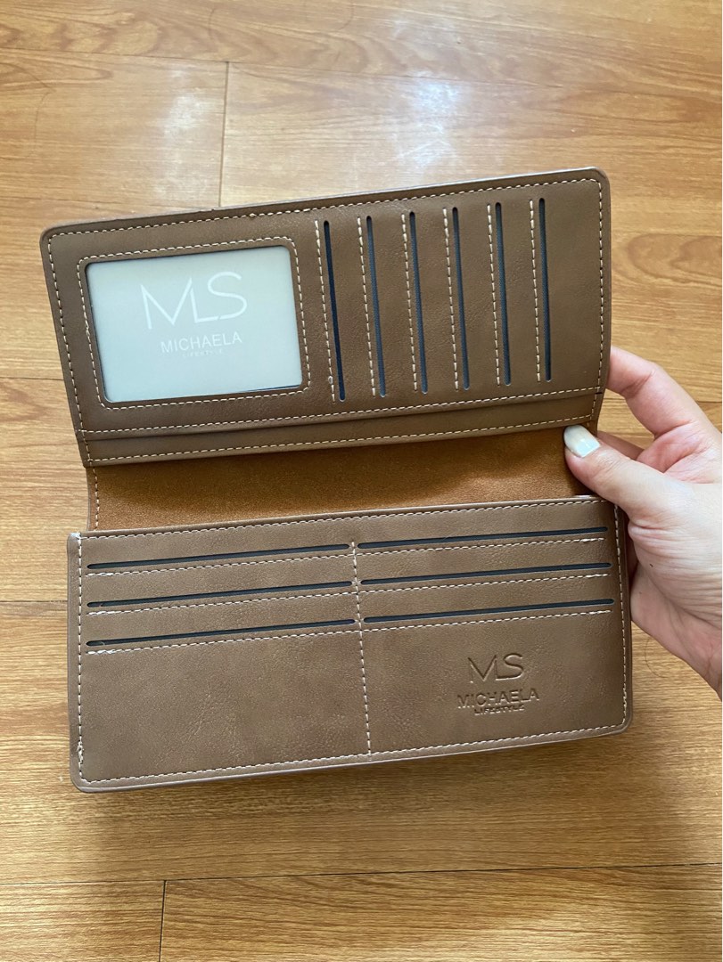 MICHAELA Long Wallet, Men's Fashion, Watches & Accessories, Wallets ...