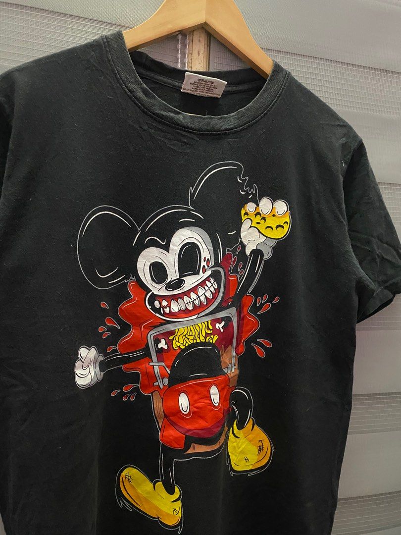Mickey Mouse Zombie, Men's Fashion, Tops & Sets, Tshirts & Polo Shirts ...