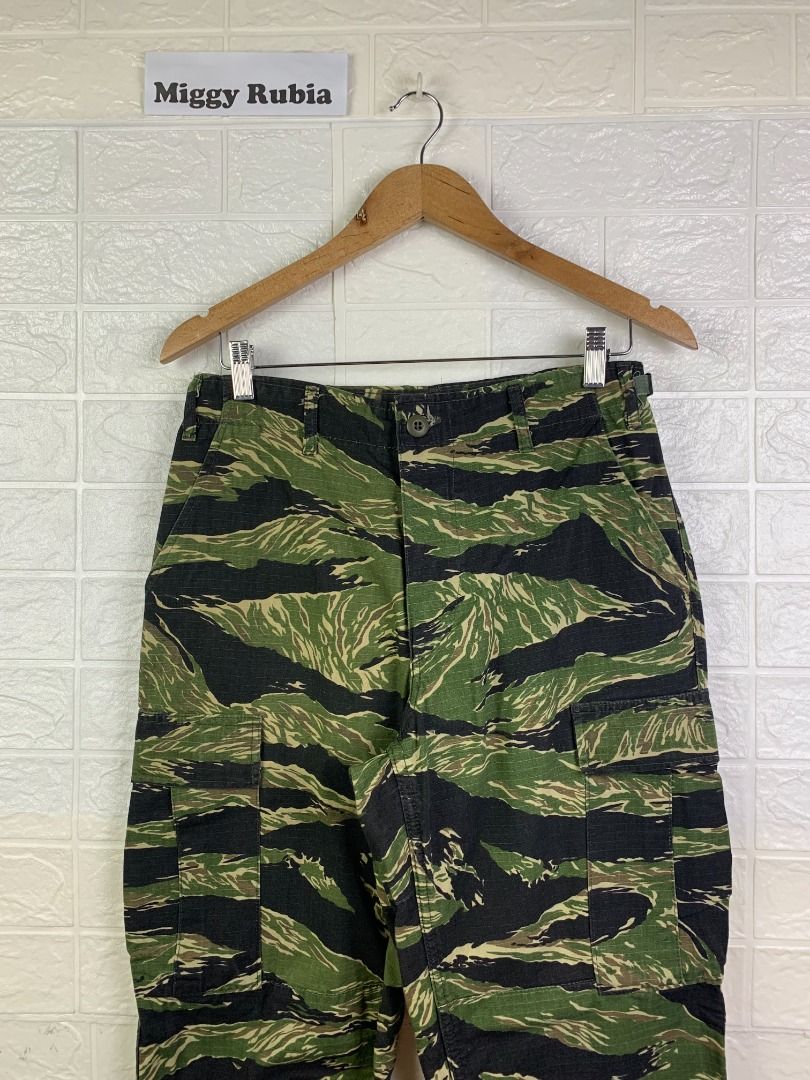 MILITARY CARGO PANTS TIGER CAMOU on Carousell