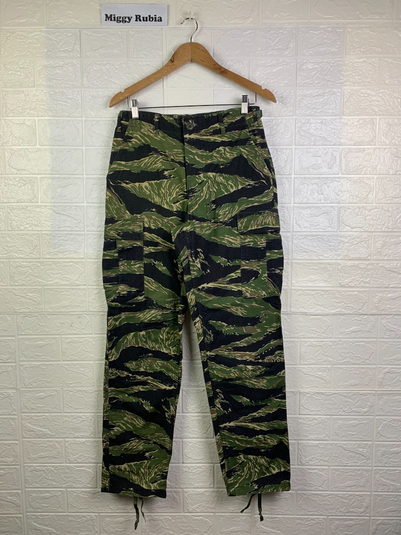 MILITARY CARGO PANTS TIGER CAMOU on Carousell