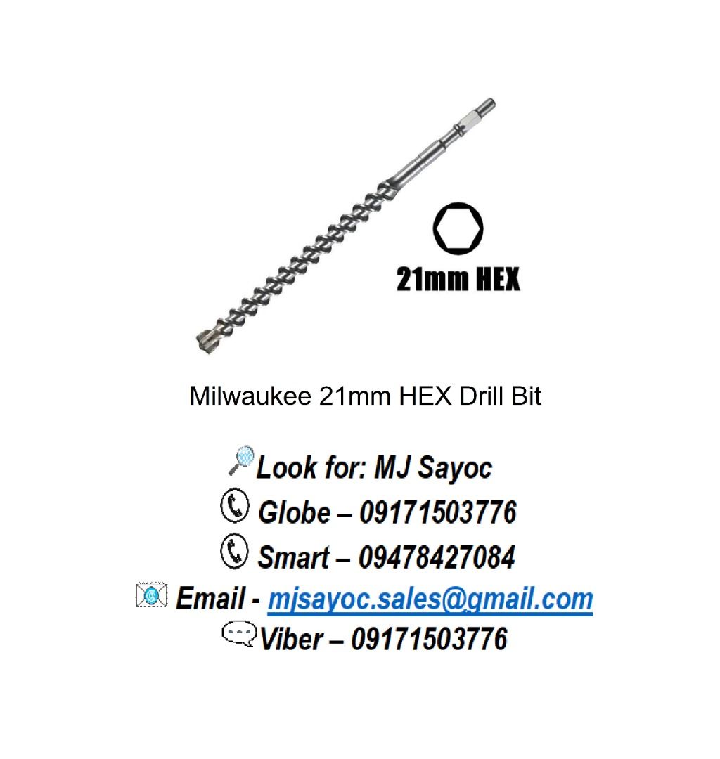 Milwaukee 21mm HEX Drill Bit on Carousell