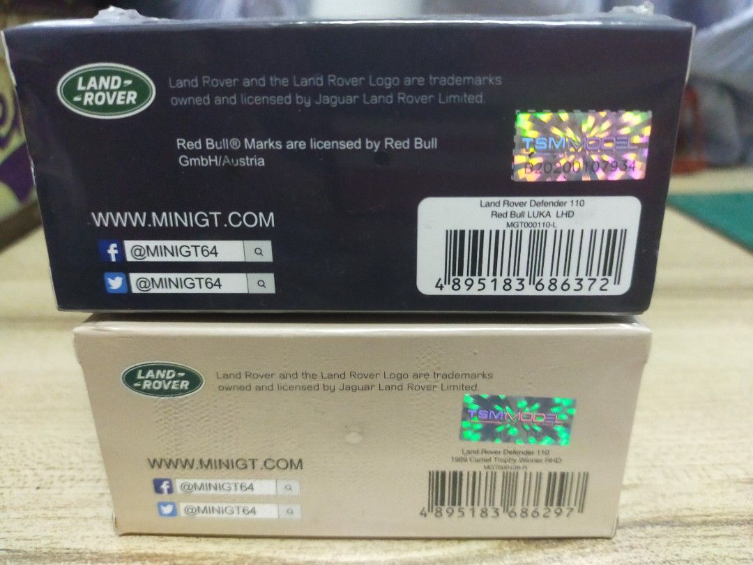 Mini GT Land Rover Defender 110 Lot, Hobbies & Toys, Toys & Games on ...