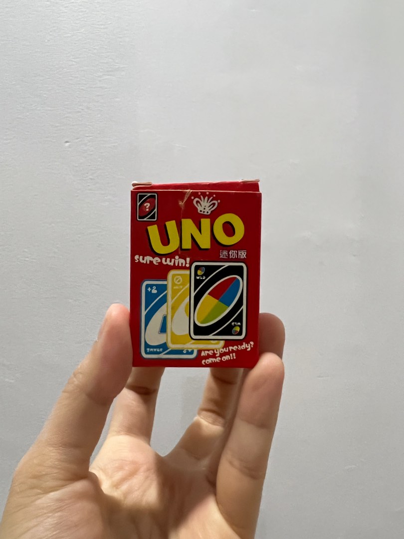 Mini UNO cards, Hobbies & Toys, Toys & Games on Carousell