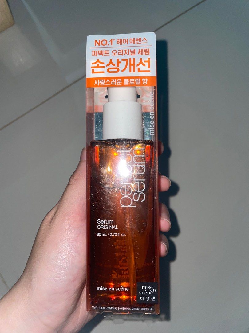 MISE EN SCENE Perfect Serum Original 80ml, Beauty & Personal Care, Hair on Carousell