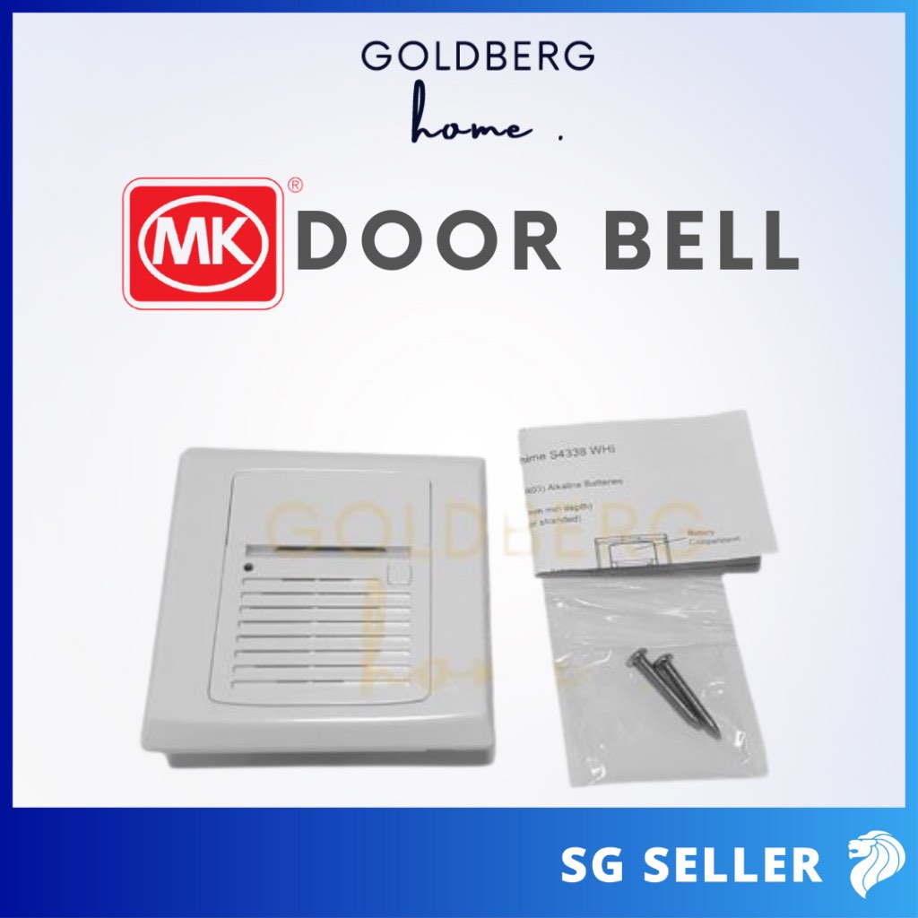 MK doorbell, Furniture & Home Living, Security & Locks, Peephole ...