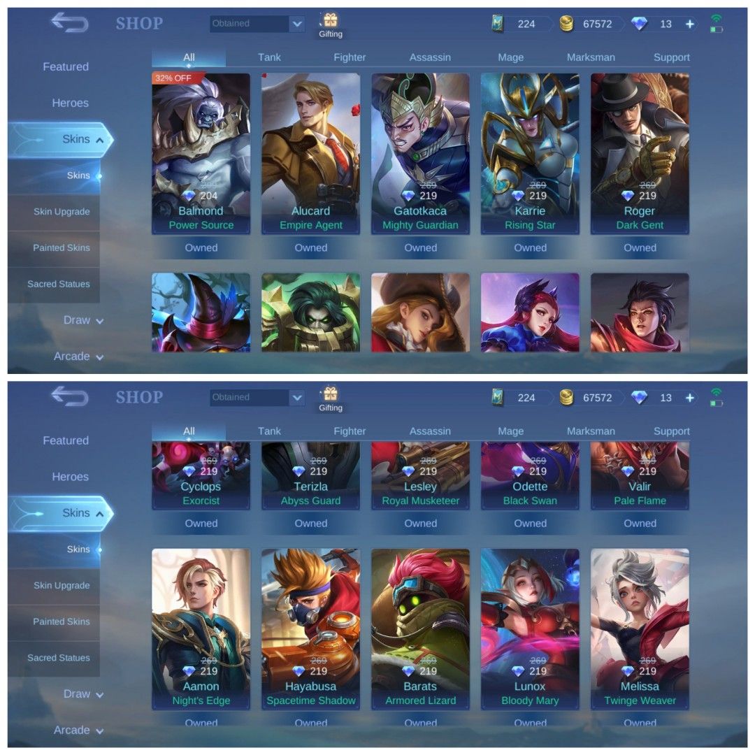 Mobile Legends Account mlbb account, Video Gaming, Video Games, Others ...