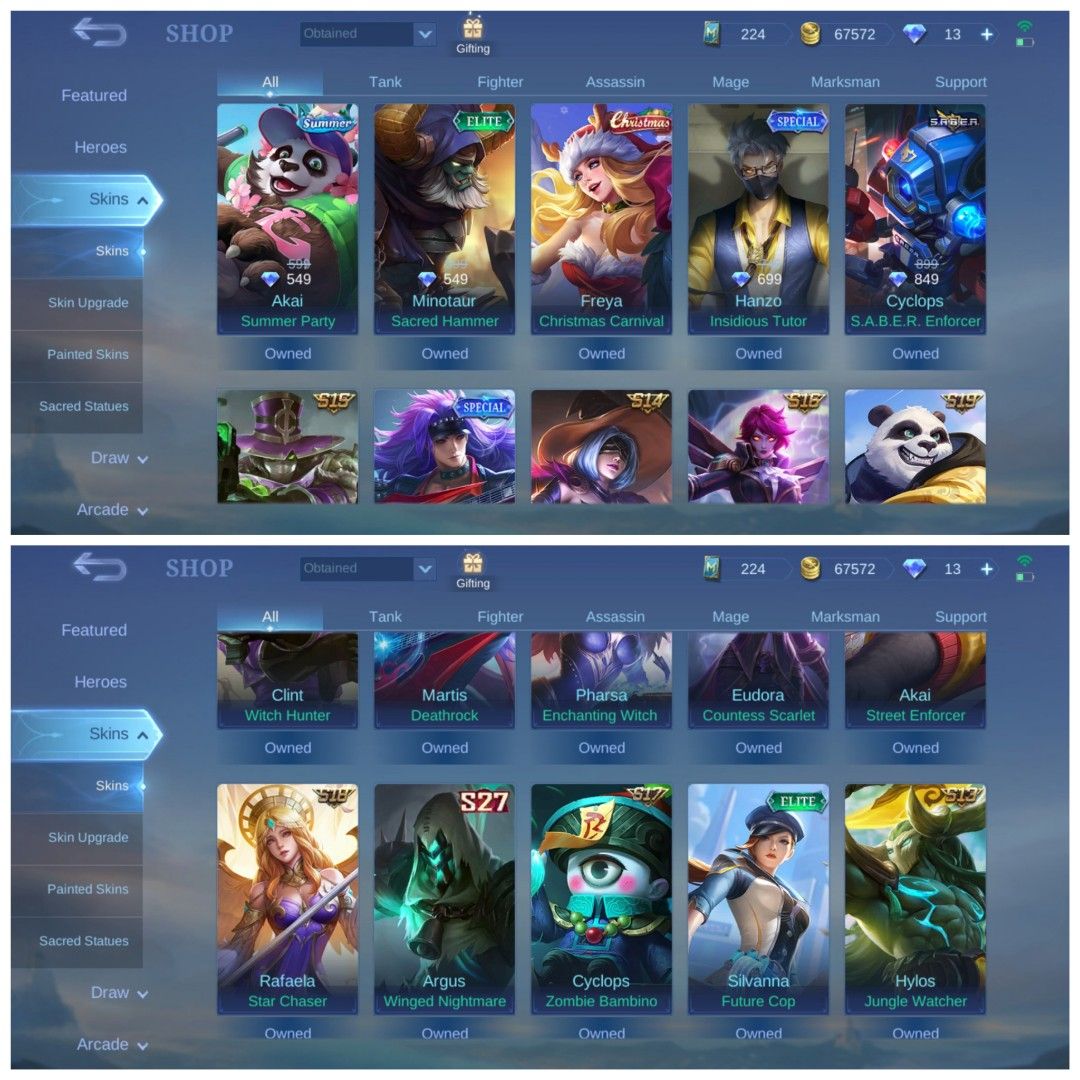 Mobile Legends Account mlbb account, Video Gaming, Video Games, Others ...