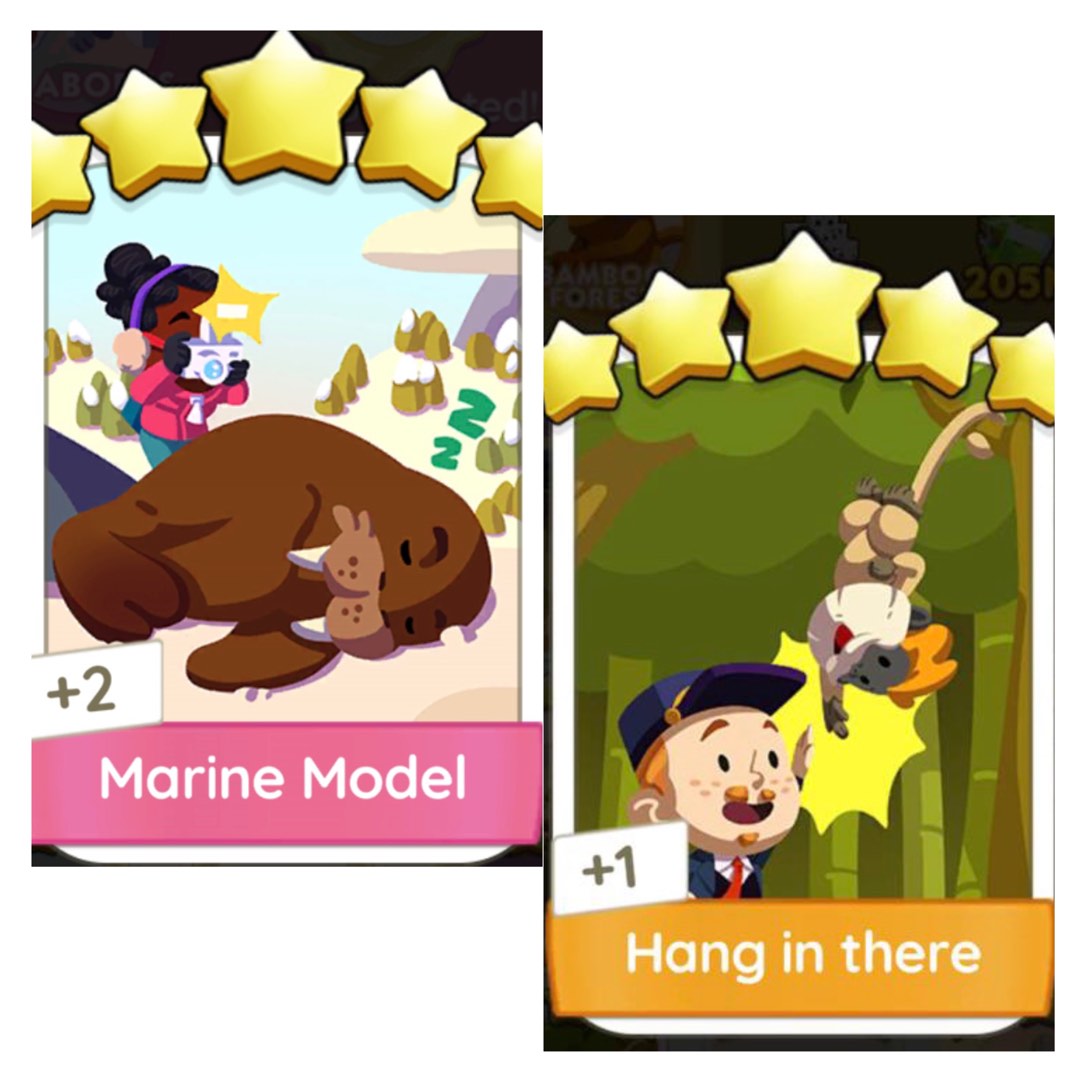 Monopoly Go 5 Star stickers (Hang in there), Video Gaming, Gaming ...