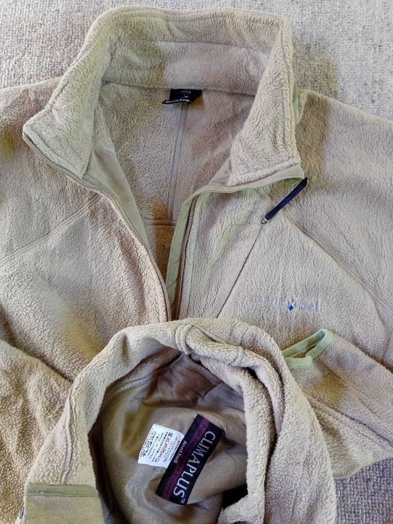 MONTBELL CLIMAPLUS FLEECE JACKET, Men's Fashion, Activewear on Carousell