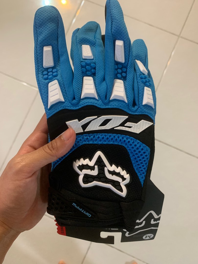 Motocross Fox Gloves (M), Motorcycles, Motorcycle Apparel on Carousell
