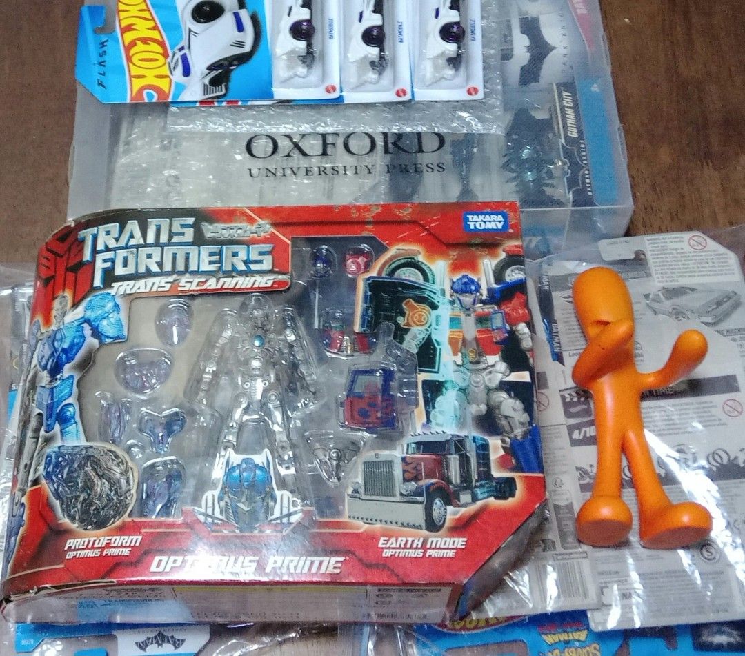 Movie Optimus Prime Lot #1: Trans Scanning + Gravity Bots + Robo-Vision ...