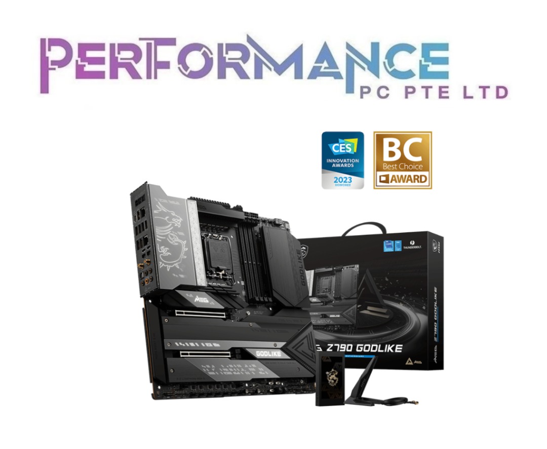 MSI MEG Z790 GODLIKE GAMING MOTHERBOARD (3 YEARS WARRANTY BY CORBELL ...