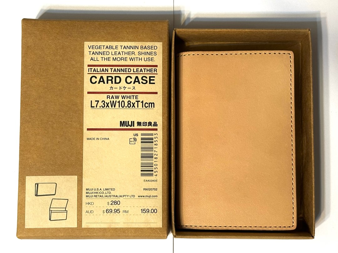 Muji_Card Case, 男裝, 手錶及配件, 銀包、卡片套 - Carousell