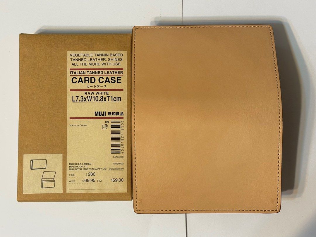 Muji_Card Case, 男裝, 手錶及配件, 銀包、卡片套 - Carousell